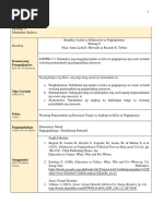 Sample Lesson Plan For Values Education For Grade 8 | PDF