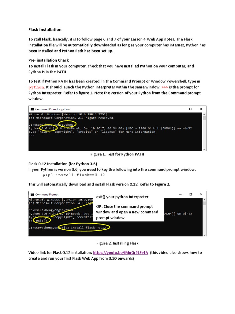 Flask Installation v2 | PDF Flask Installation v2 | PDF