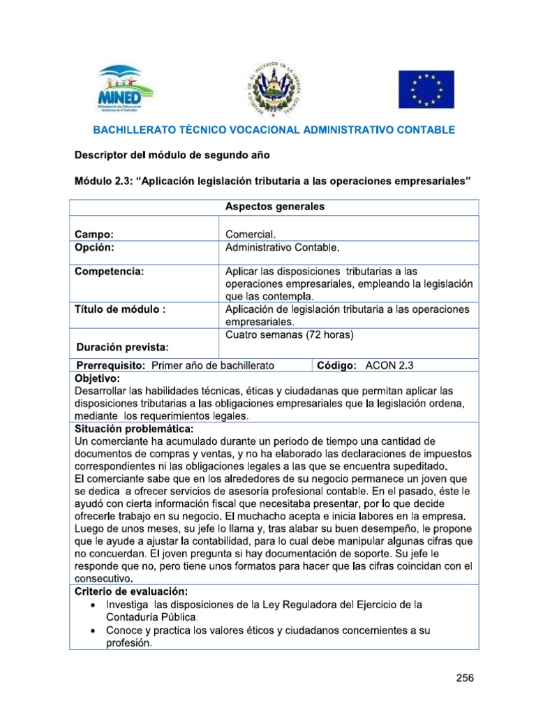 Descriptor 2.3 Contable | PDF