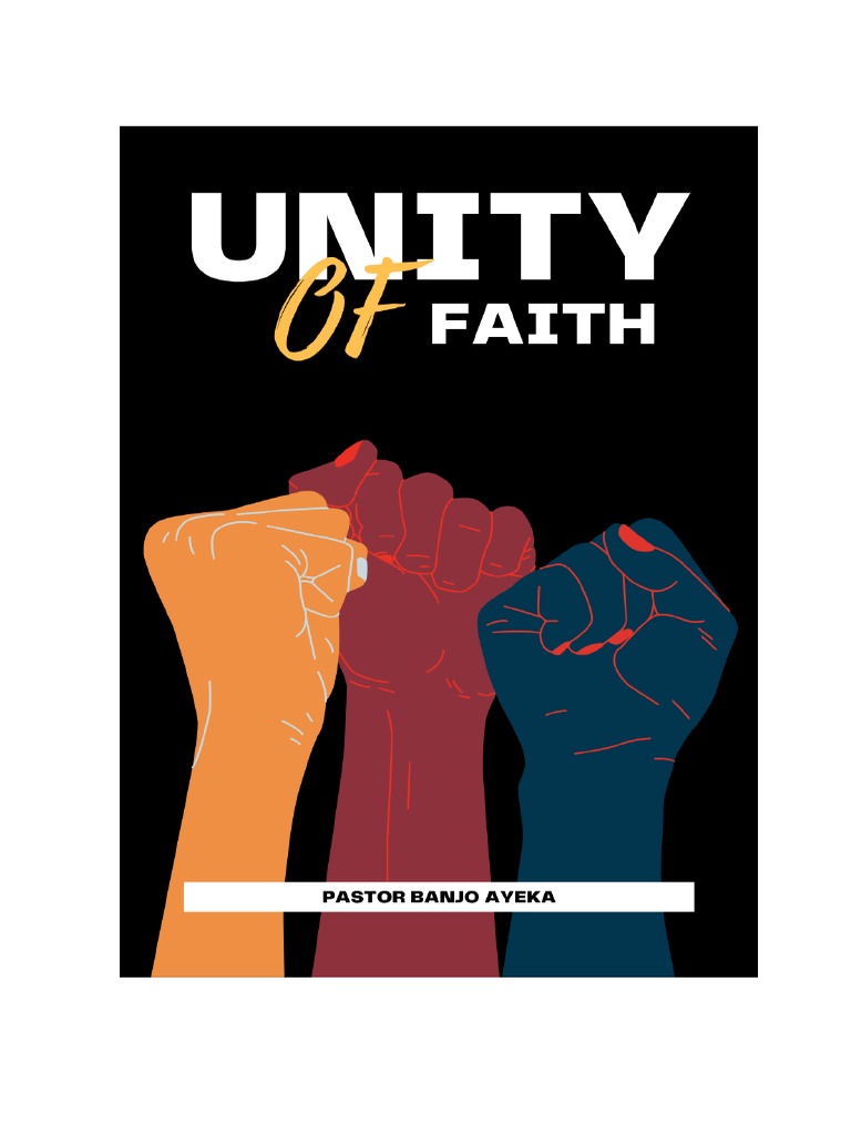 Unity of Faith - PST Banjo | PDF | Jesus | Faith