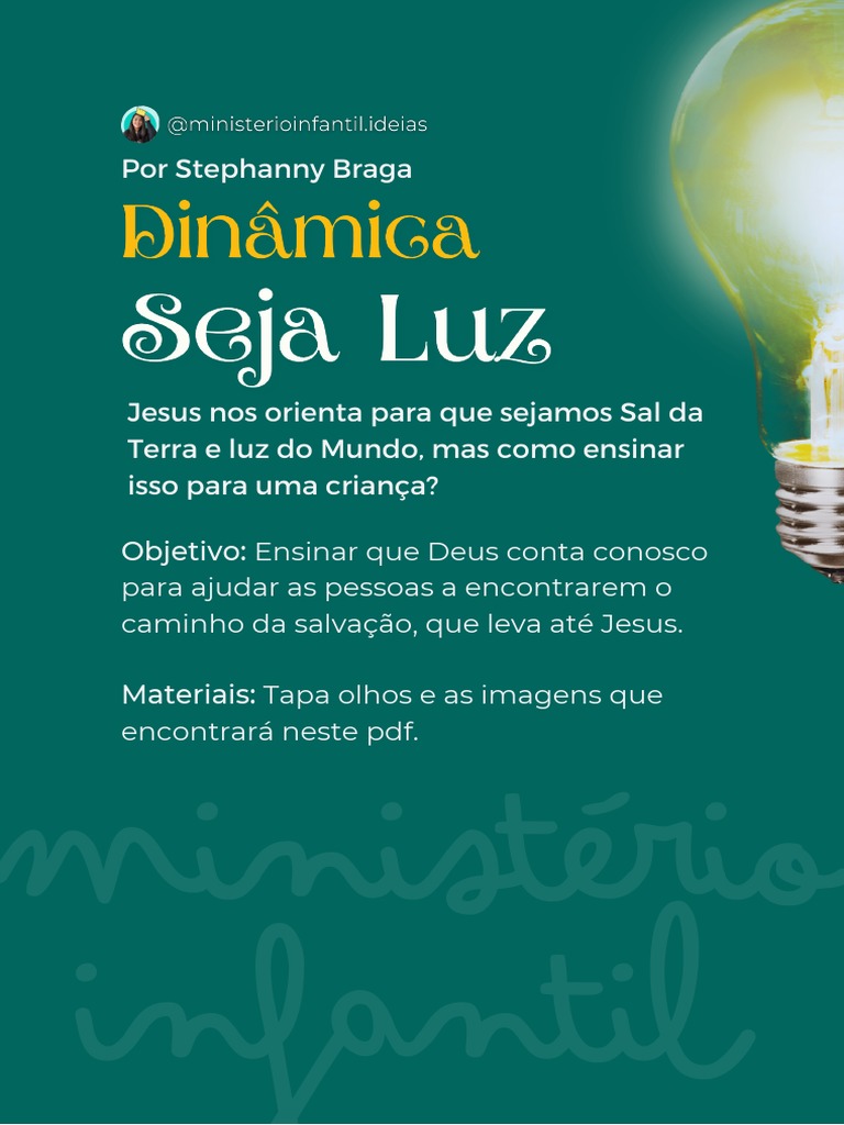 Dinâmica Seja Luz | PDF