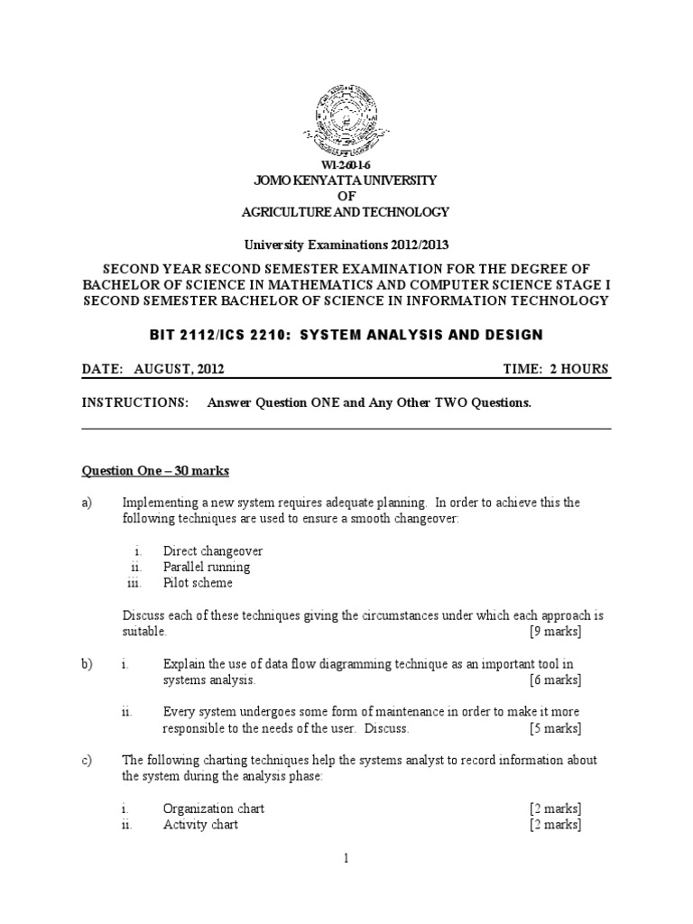 Ics 2210, Bit 2112 Kisii Olive 2 | PDF | System | Information