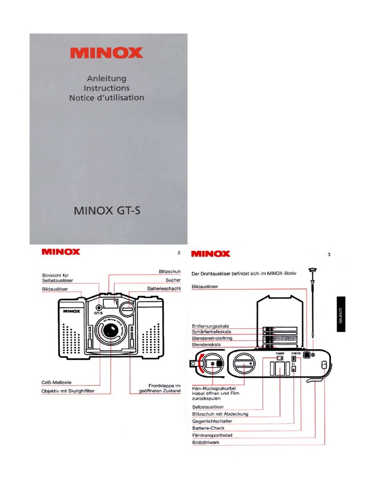Minox 35 GT-S de | PDF