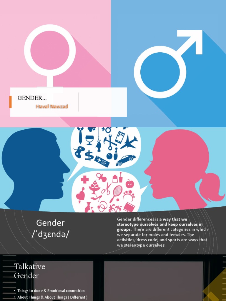 Gender Differences | PDF