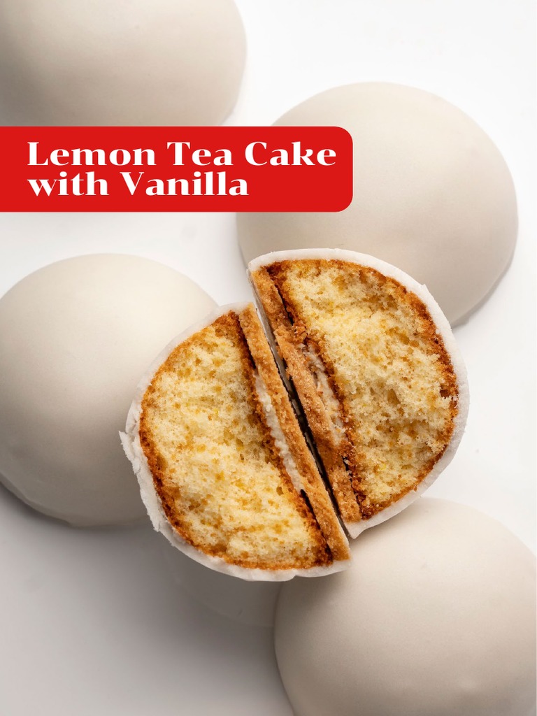 Lemon Tea Cake With Vanilla | PDF | Cakes | Food And Drink