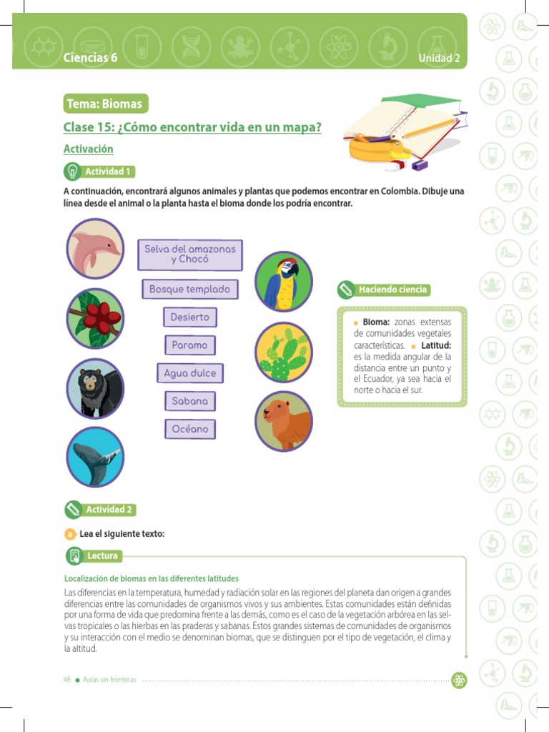 Biomas: Exploración y Actividades para Niños | PDF | Selva | Desierto