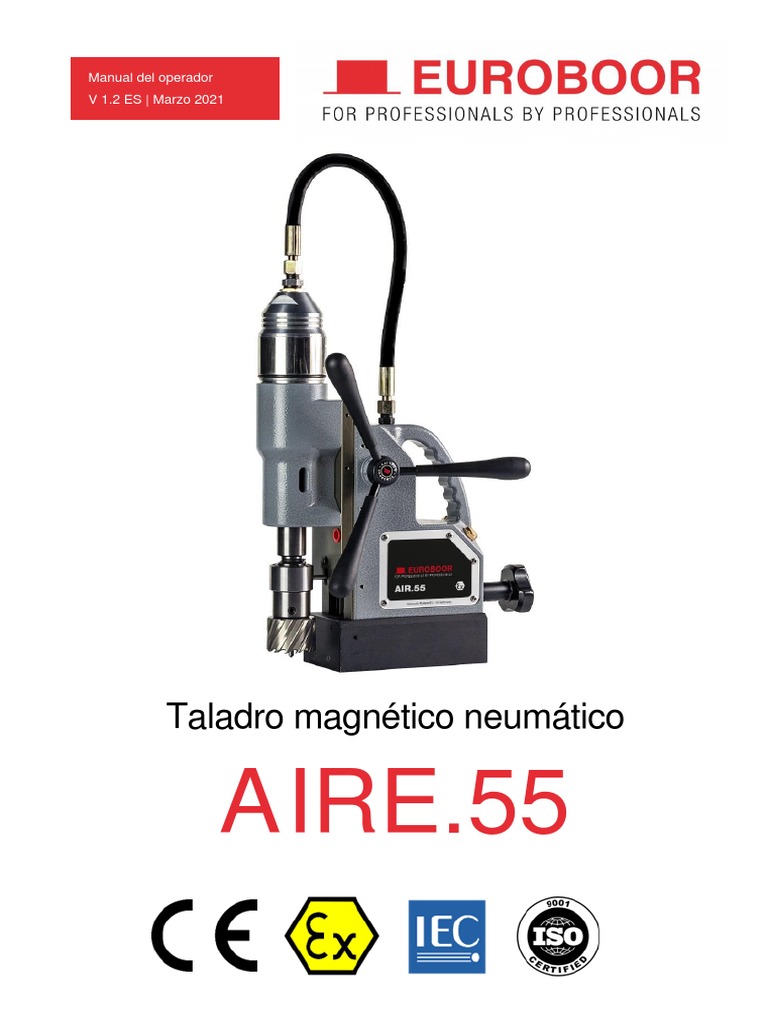 Manual AIR.55 EOV 1.2 2101espanol | PDF | Perforar | Perforación