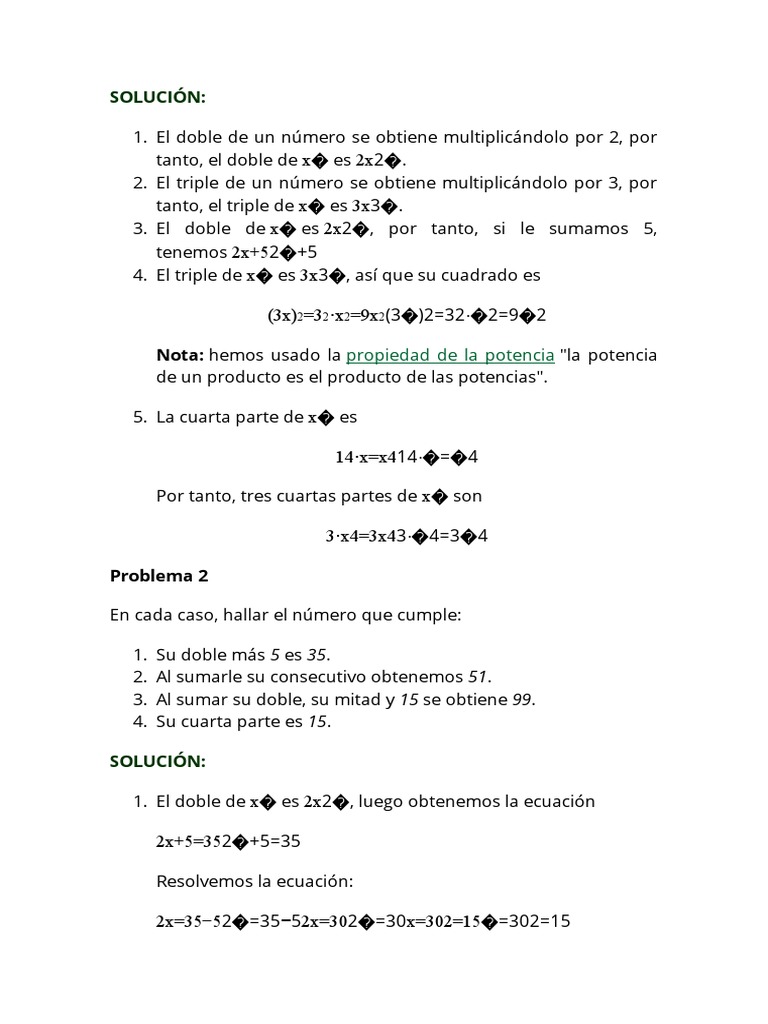 SOLUCIÓN Ejercicios | PDF