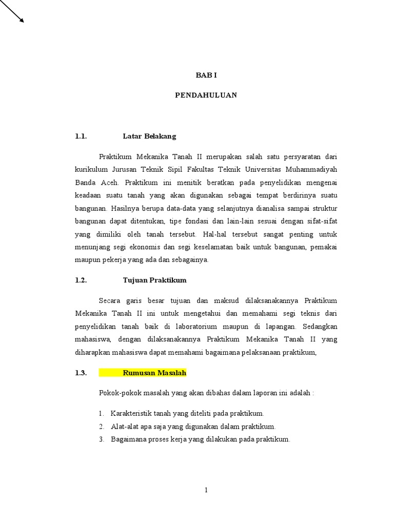 LPRN Mekanika Tanah KLP 11 1.2..... | PDF