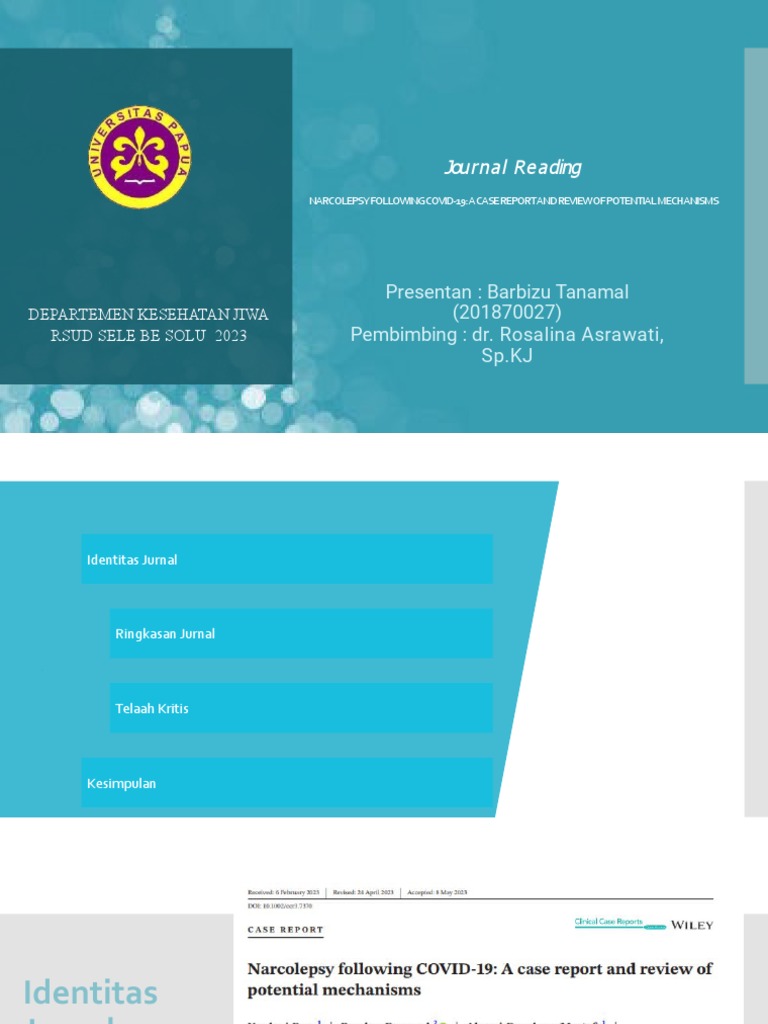 Jurding Narcolepsy Barbizu T | PDF