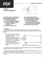 BA II - Chapitre 3 - Flexion Composée | PDF | Flexion (matériau ...
