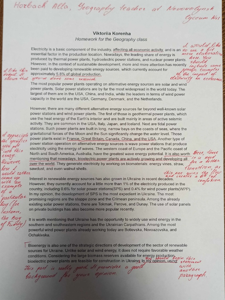 Graded Wrting Sample | PDF