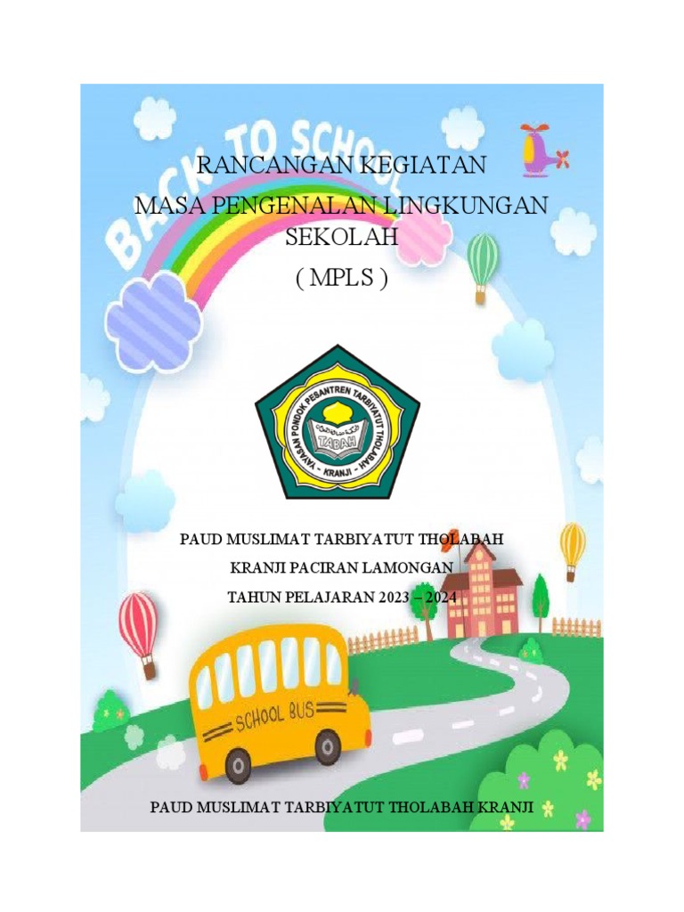 Kegiatan MPLS Paud Tabah | PDF