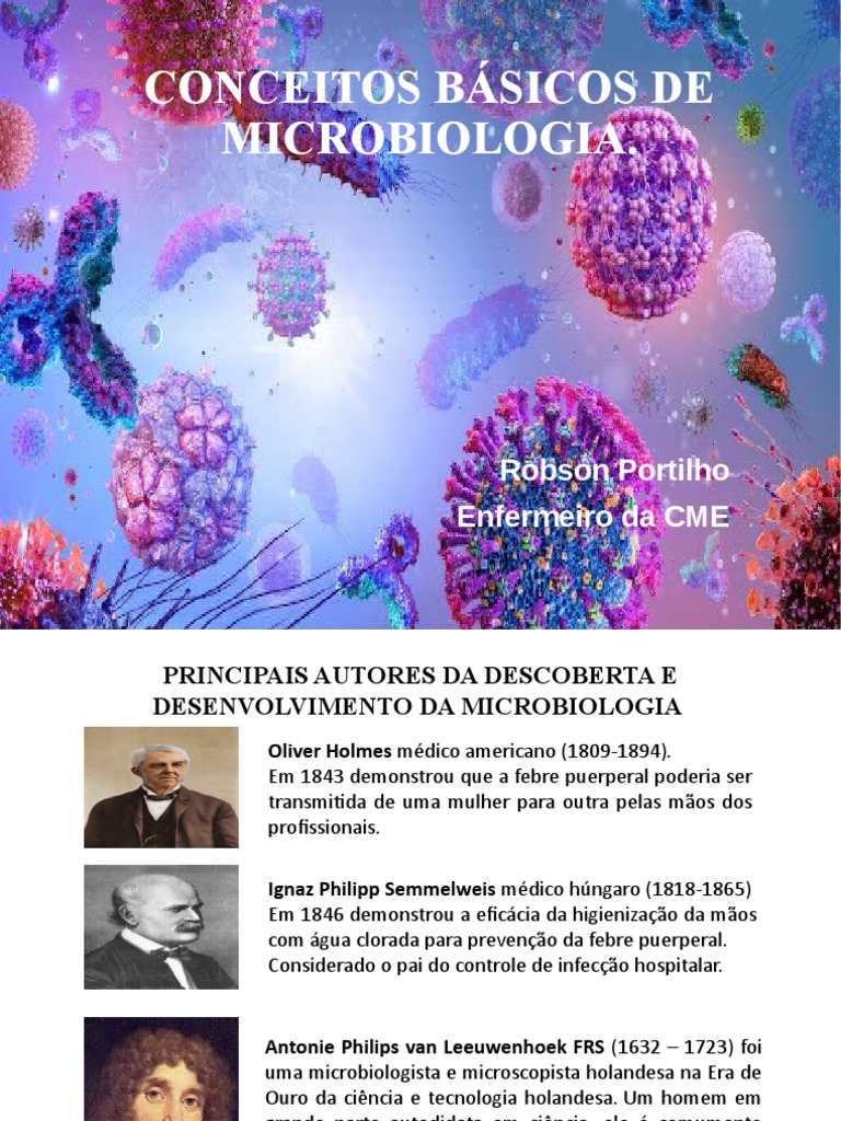 Microbiologia Conceitos Básicos | PDF | Bactérias | Microrganismo