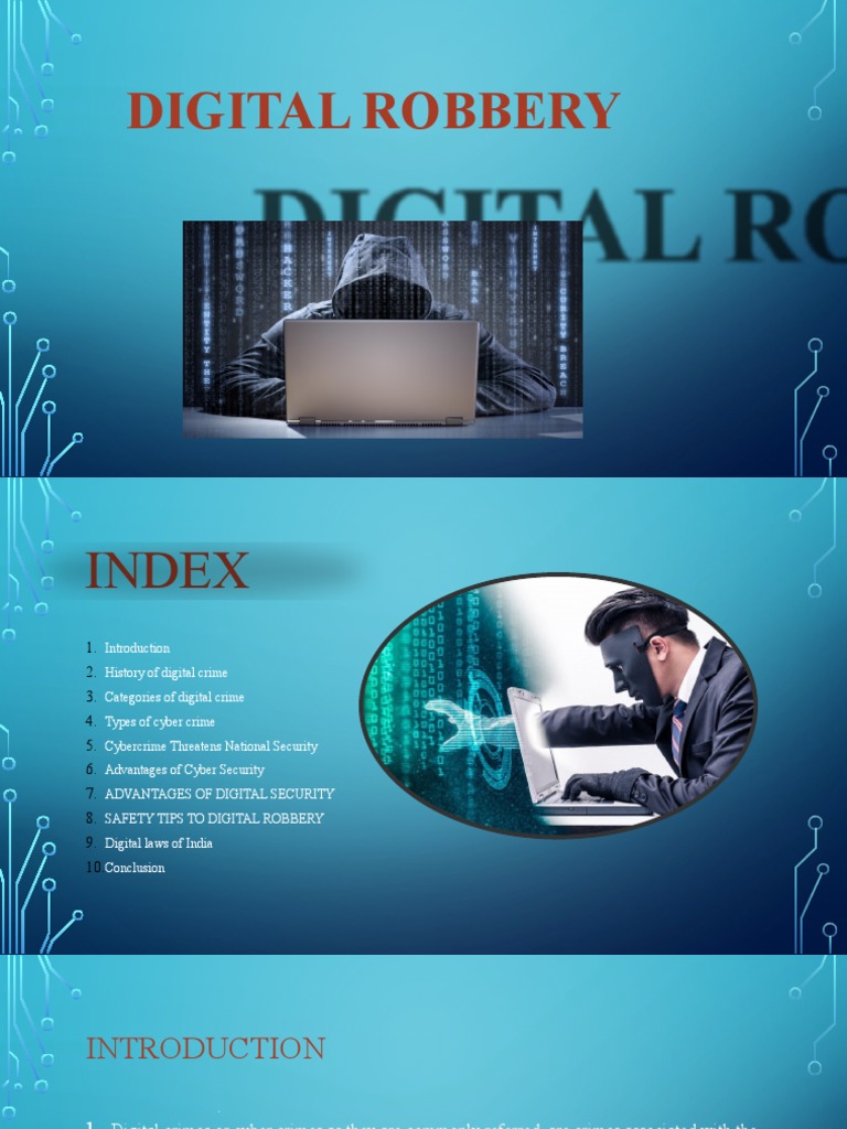Digital Robbery | PDF | Security | Computer Security