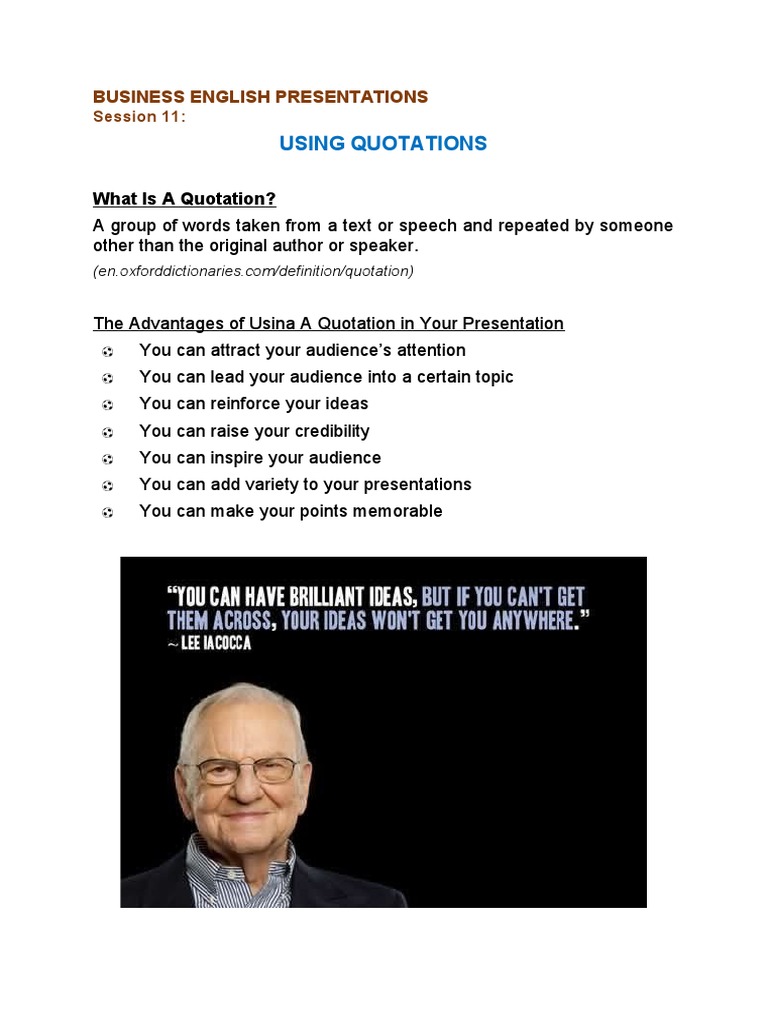 BEP 2022-2 Sesi 11 (TKL) Quotations | PDF