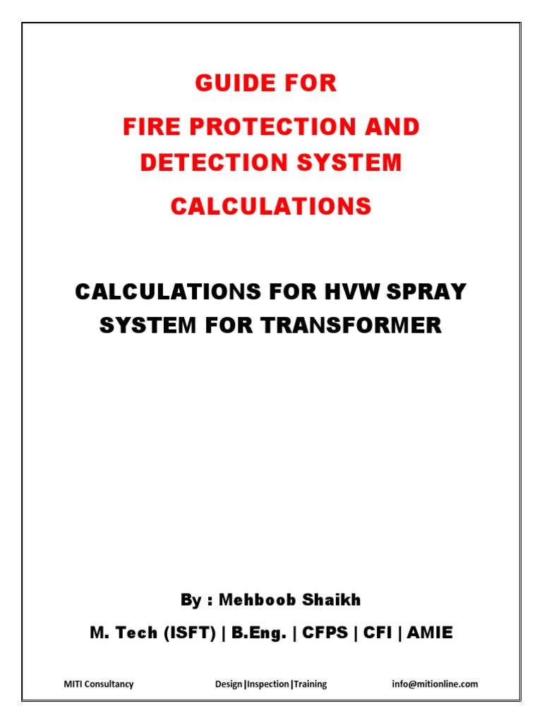 NPFA 15 For Transformer | PDF | Valve | Transformer