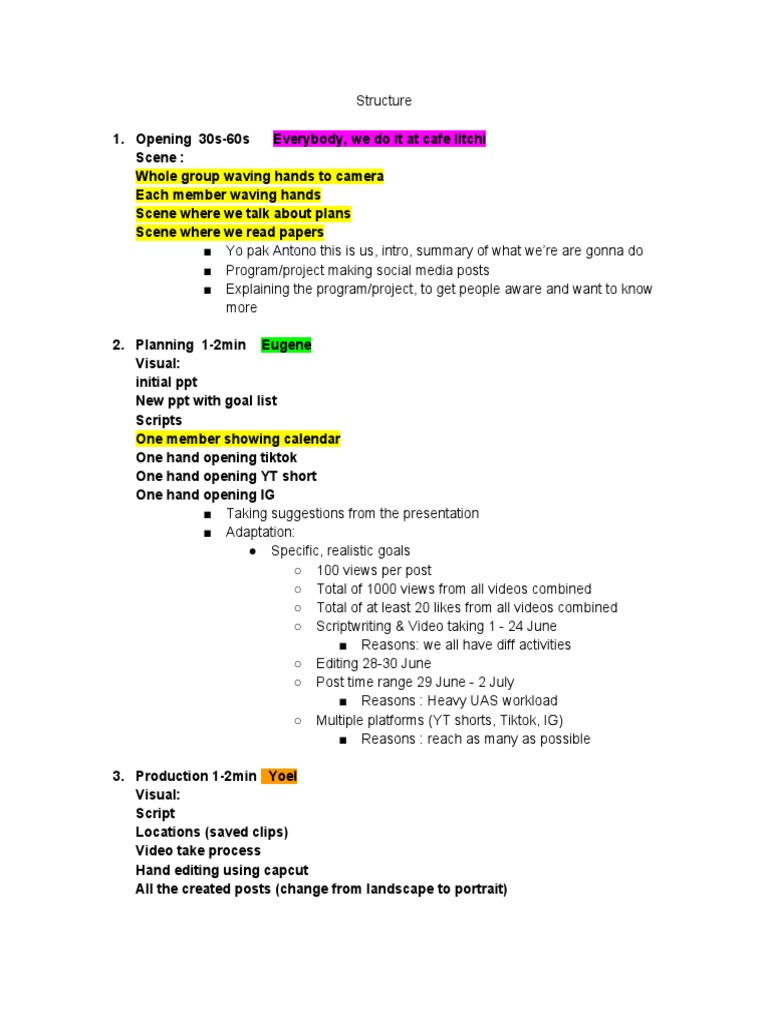 Vlog Script | Download Free PDF | Communication