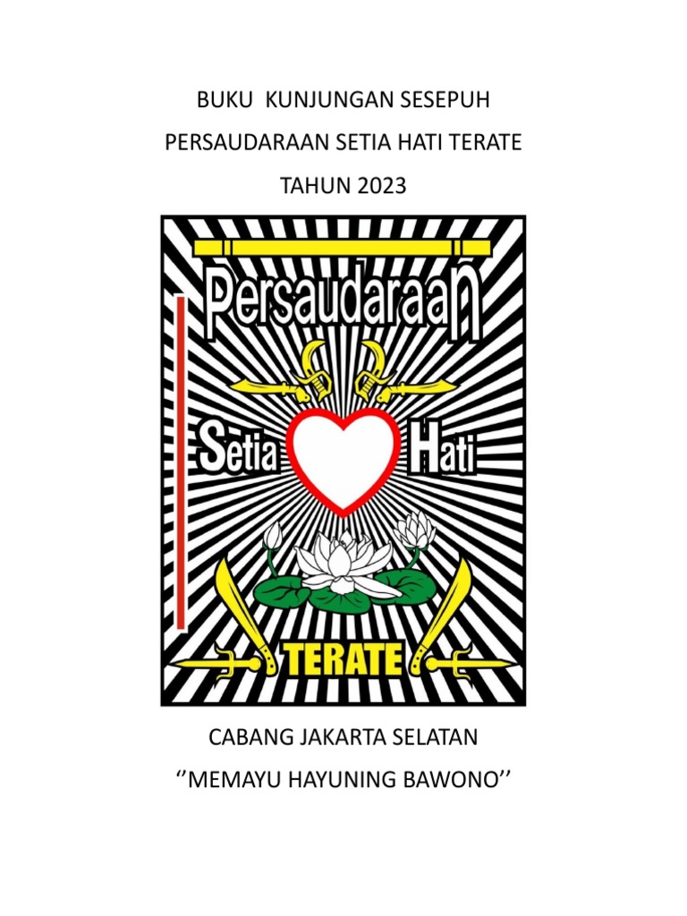 Cover Data Warga Tingkat 2 PSHT | PDF