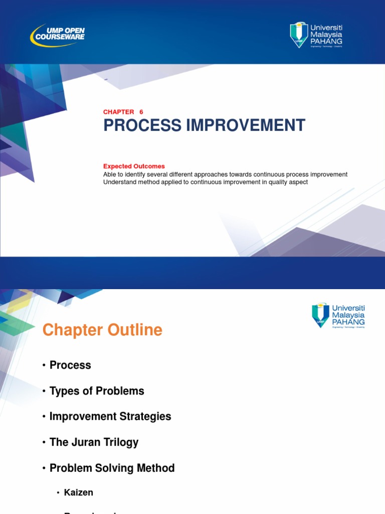 Continuous Improvement with 6M Method | PDF | Lean Manufacturing | Business