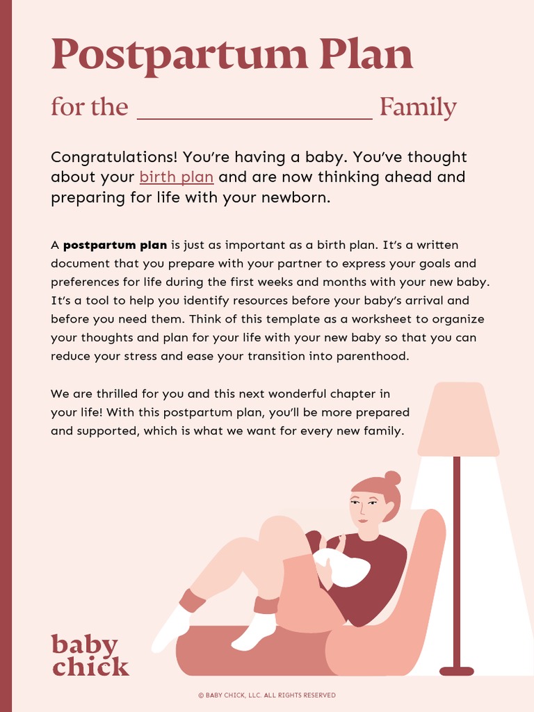 Postpartum Planning Guide for New Parents | PDF | Breastfeeding | Human ...