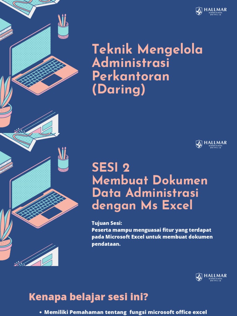 Mengelola Data Administrasi dengan Excel | PDF | Seni | Komputer