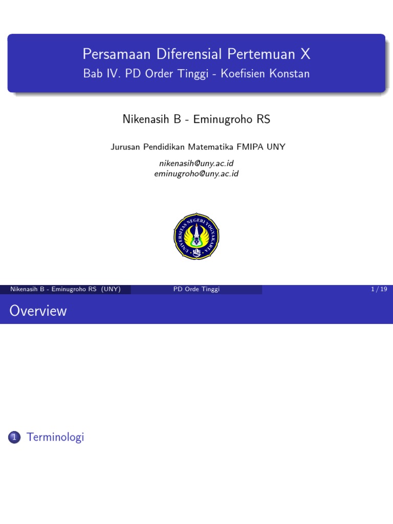 Pert10 PD Niken | PDF