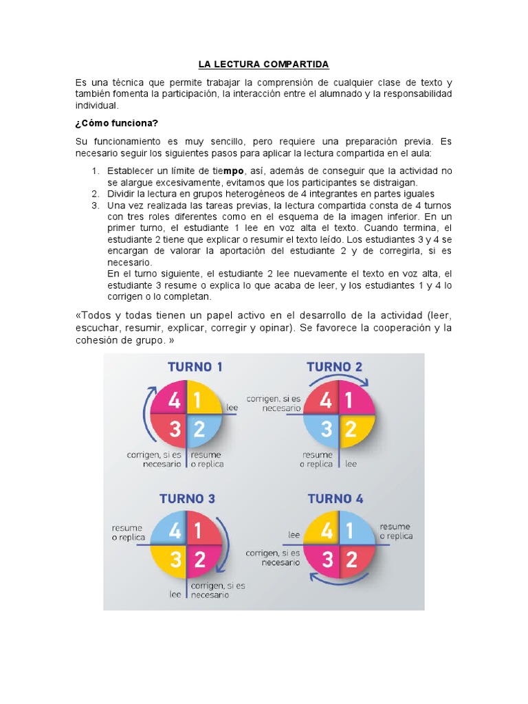 La Lectura Compartida | PDF | Ritmo | Cognición