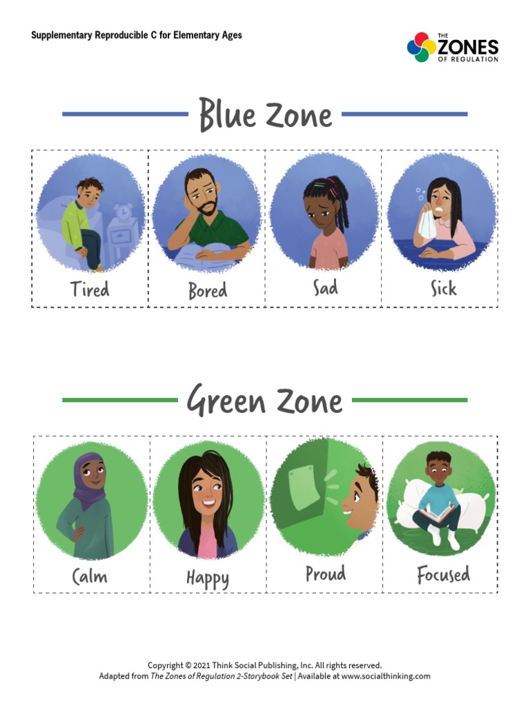 Zones Storybook Series Reproducible C Blue Green Pdf