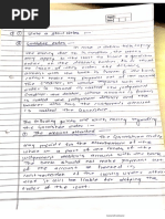 Indian Constitution Handwritten Notes | PDF