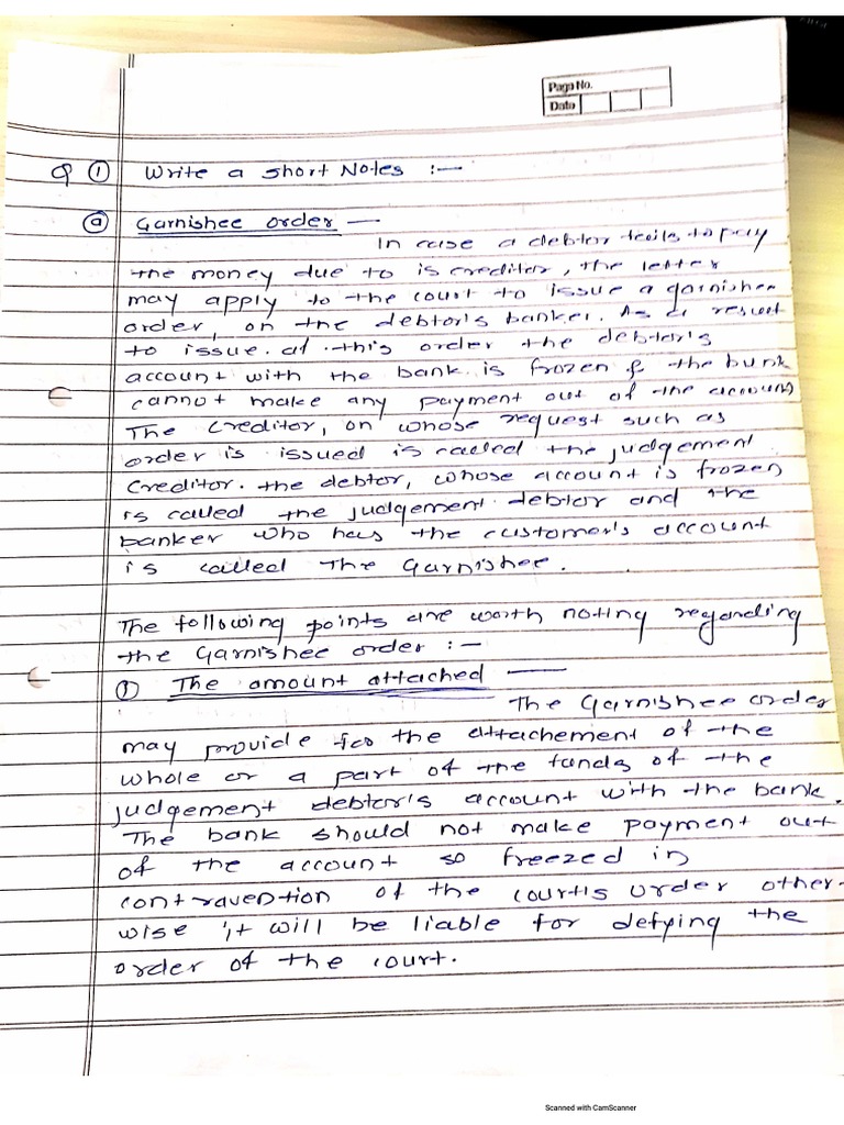 Law Handwritten Notes | PDF