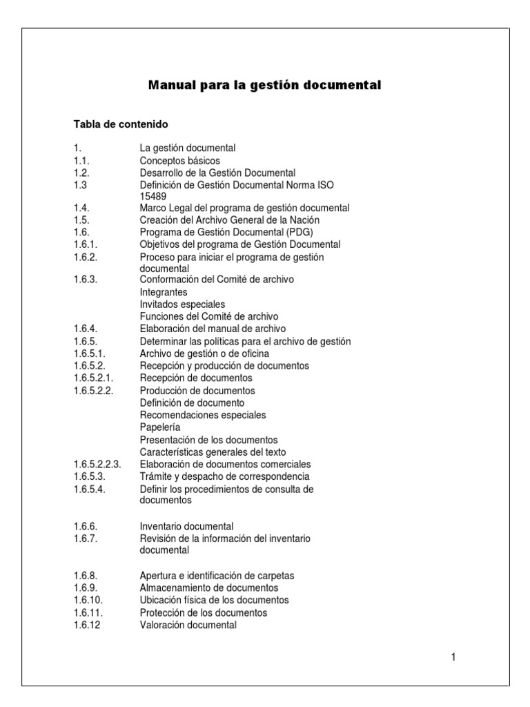 Manual de Gesti - N Documental Version 4 Enero 2013 | PDF | Gestión de registros