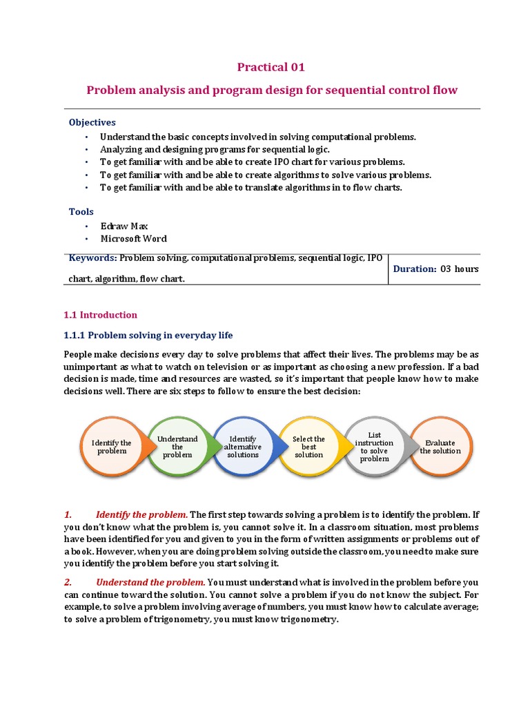 PF Practical 01 | PDF