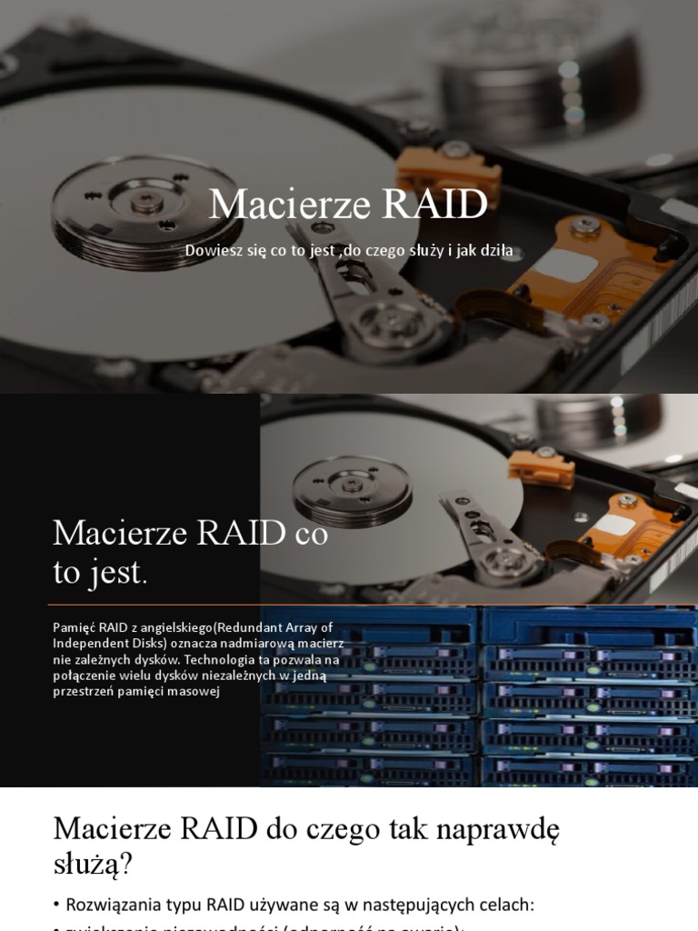 Macierze RAID | PDF