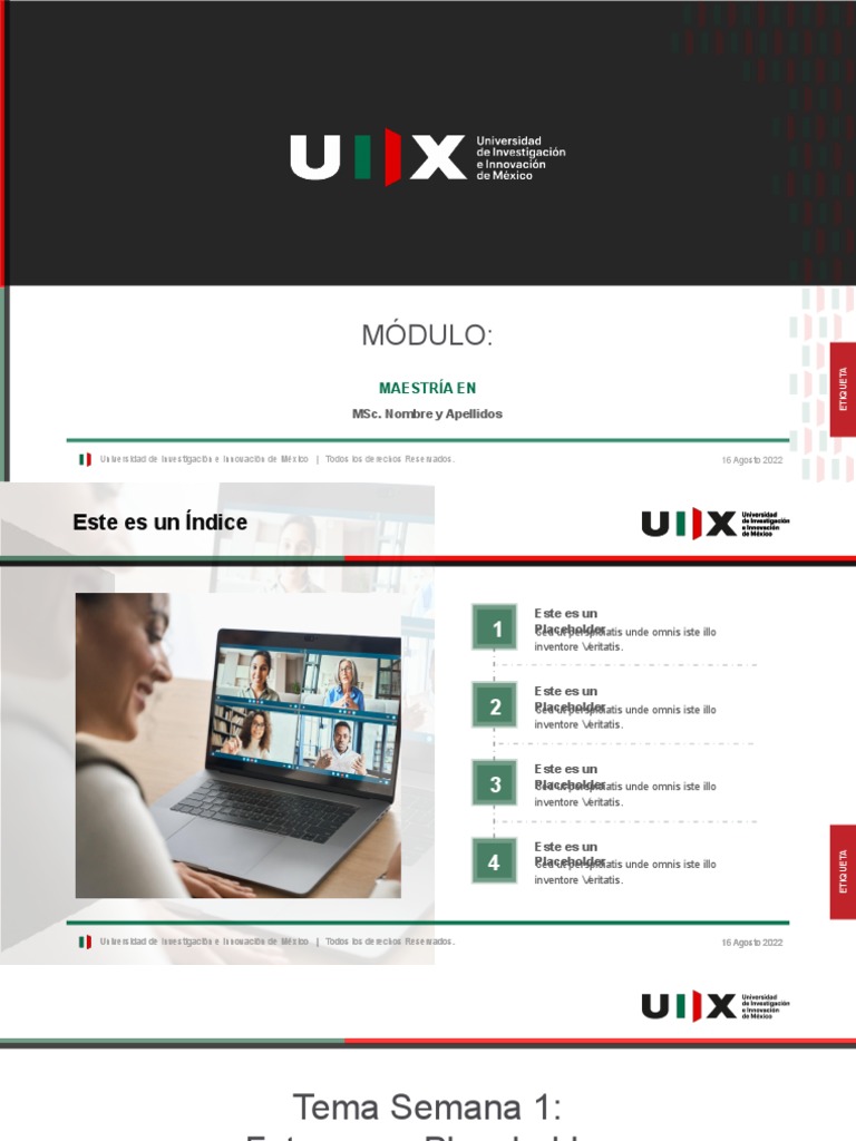 UIIX Presentacion TESIS | PDF