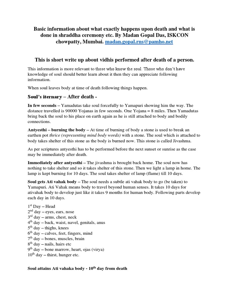 Shraddha Ceremony4 Pdf Ramayana Soul