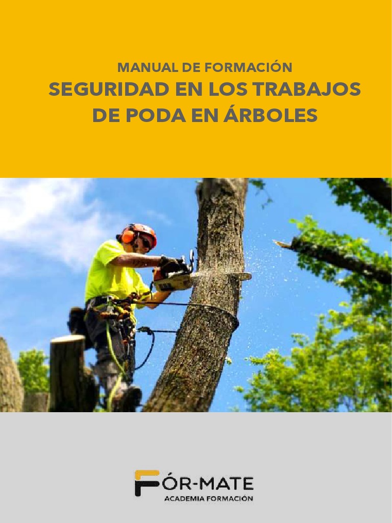 Manual de Formación Seguridad en Los Trabajos de Poda en Árboles | PDF ...
