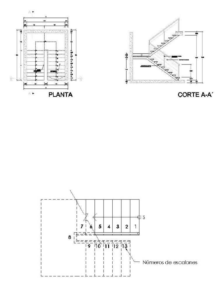Escaler Dibujo Arquitectonico | PDF