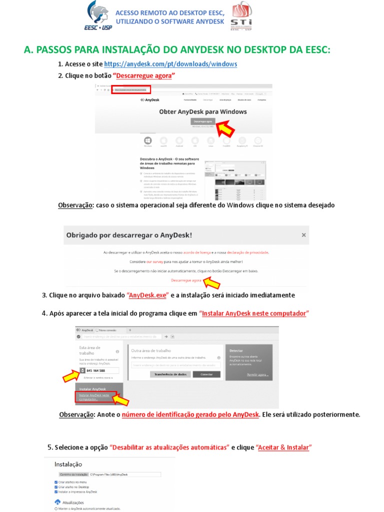 AnyDesk Tutorial | PDF