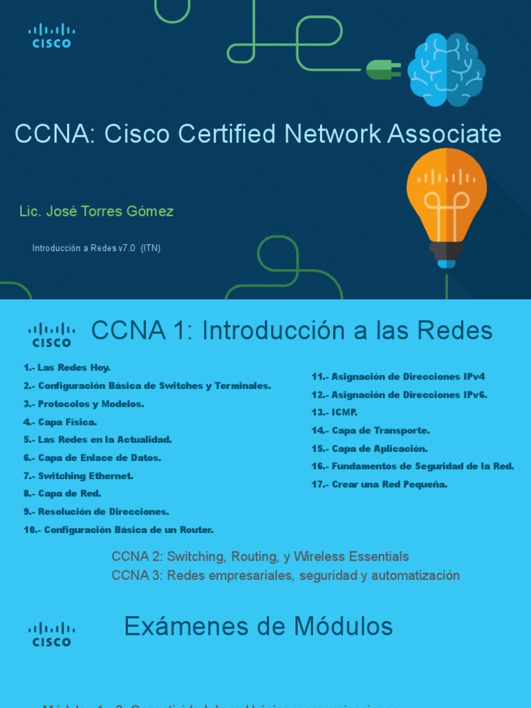 Introducción a Redes Cisco CCNA | PDF | Calidad de servicio | Red de computadoras