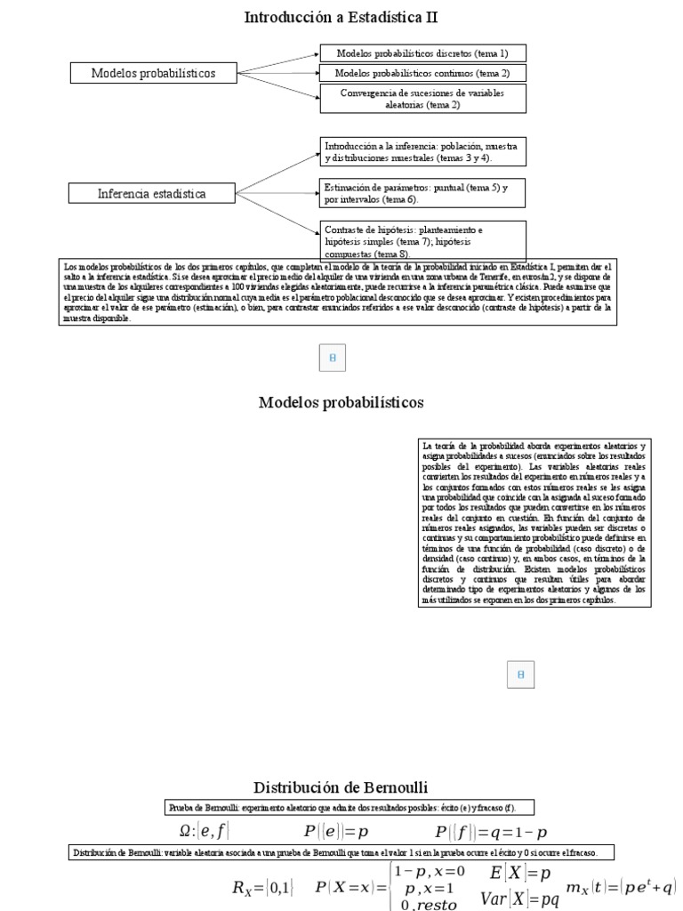 Inferencia Estadística y Modelos Probabilísticos | PDF | Muestreo ...