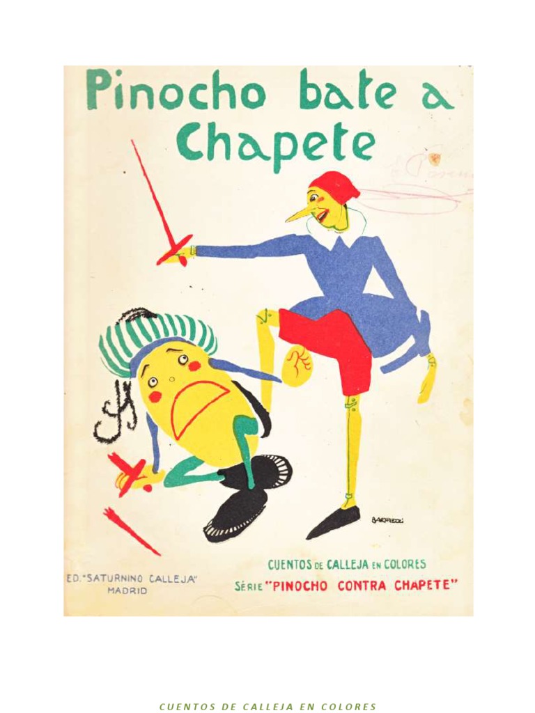 Pinocho Bate A Chapete (Saturnino Calleja) | PDF | Piratería