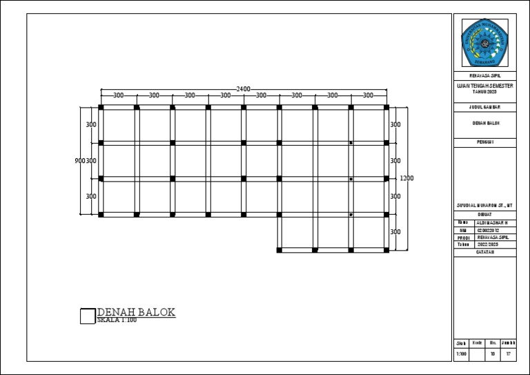 Denah Balok | PDF