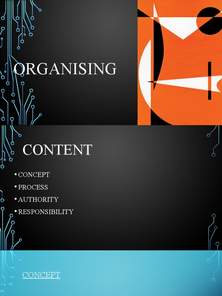 ORGANISING | PDF | Business Economics | Leadership