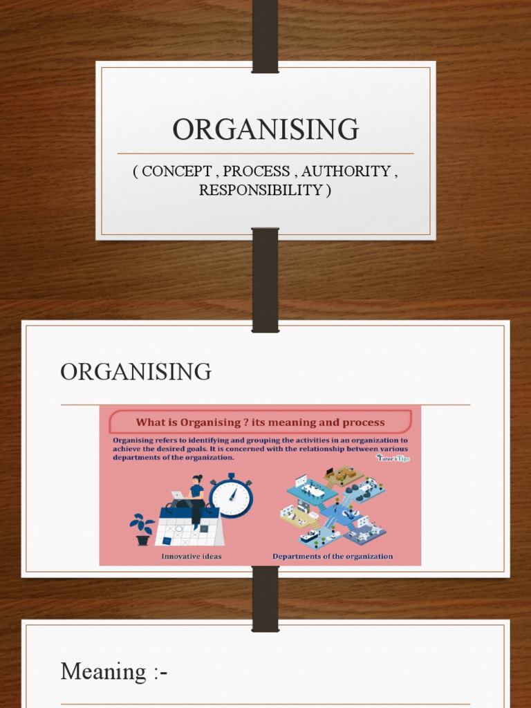 ORGANISING | PDF | Employment | Leadership