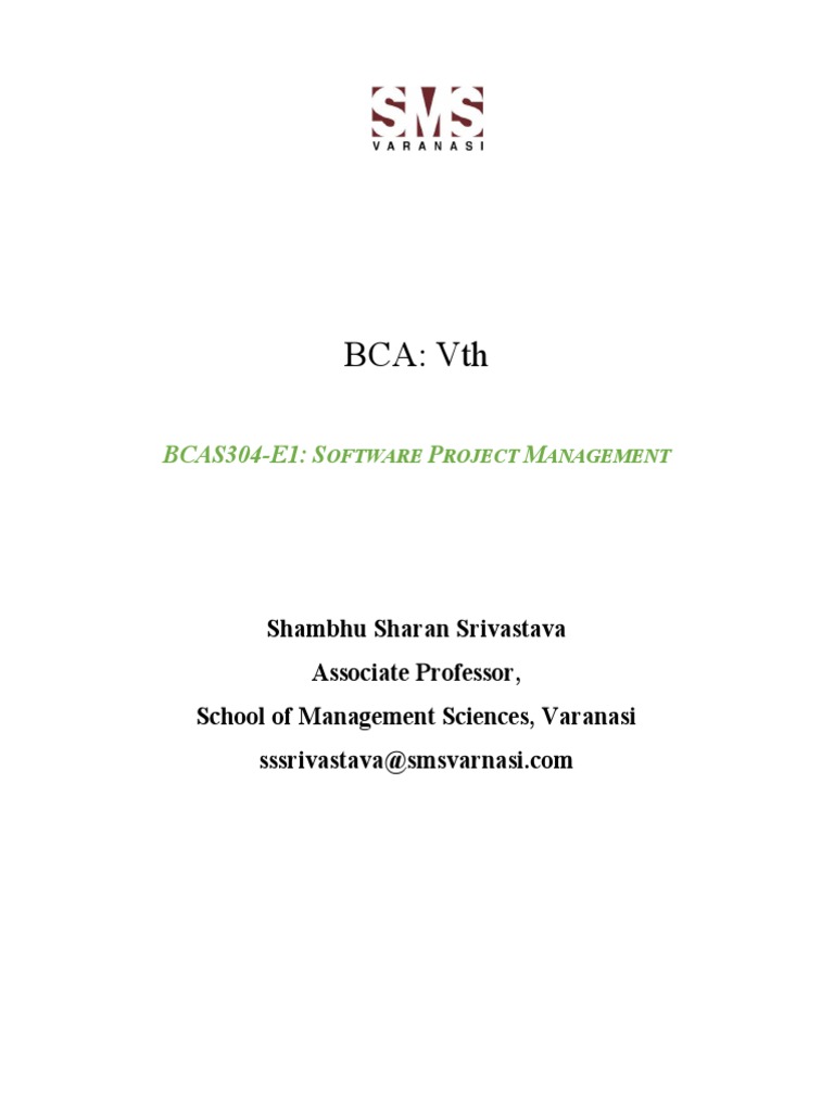 Software Project Management (Hand Written Notes) Chap - 1 | PDF ...