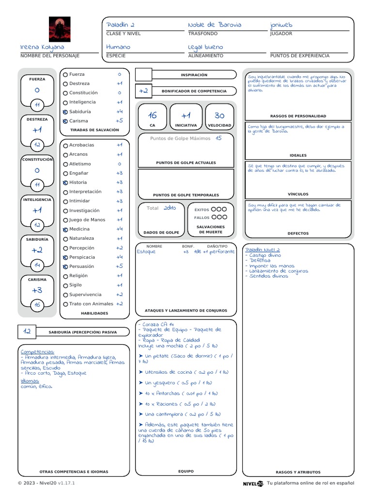 Ireena Kolyana Nivel 2 | PDF