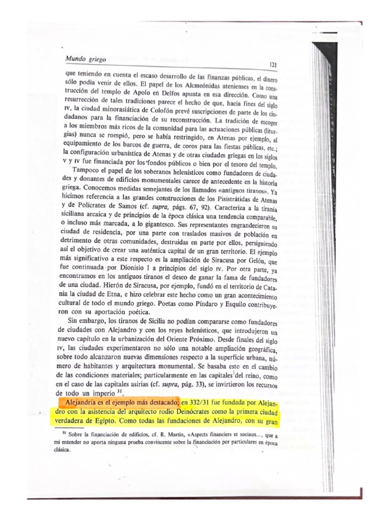 Kolb, F., La ciudad en la Antigüedad, 1992, pp. 121-124. | PDF