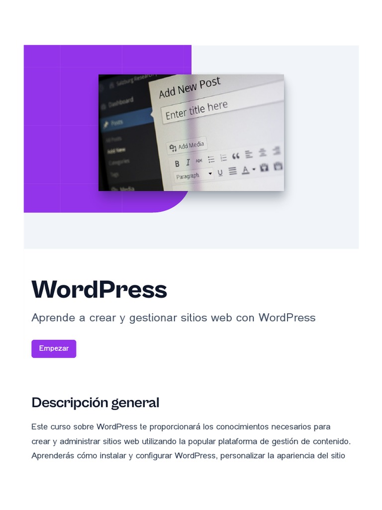 Curso de Wordpress | PDF