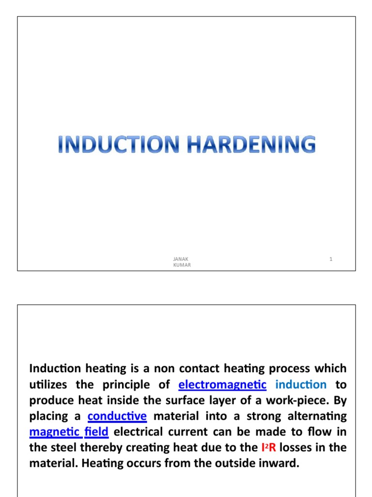 Induction Hardening | PDF | Building Engineering | Materials Science
